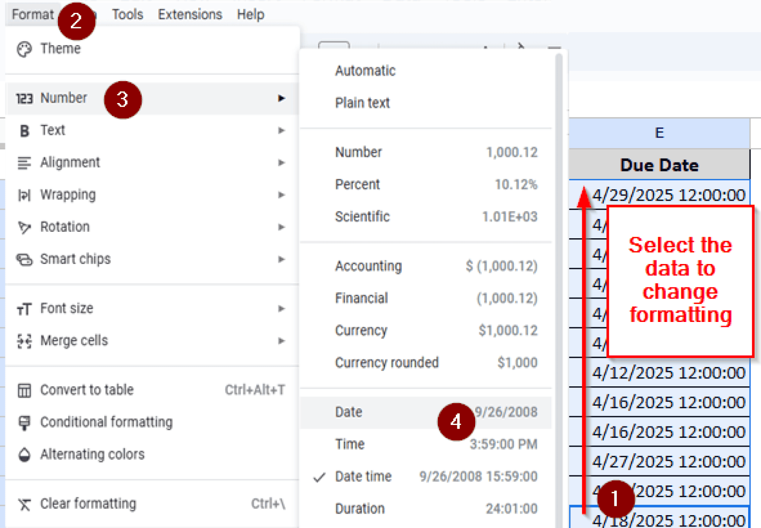 How to Remove Time from Date in Google Sheets (6 Easy Ways) - Excel Insider