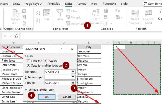 How To Remove Rows Containing Identical Transactions In Excel Excel Insider