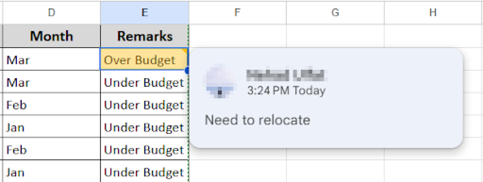 Inserting & Removing Notes and Comments in Google Sheets - Excel Insider