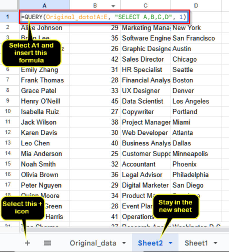 How to Hide Columns in Google Sheets from Certain Users - Excel Insider