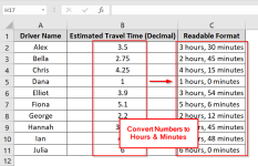How to Convert Number to Hours and Minutes in Excel - Excel Insider
