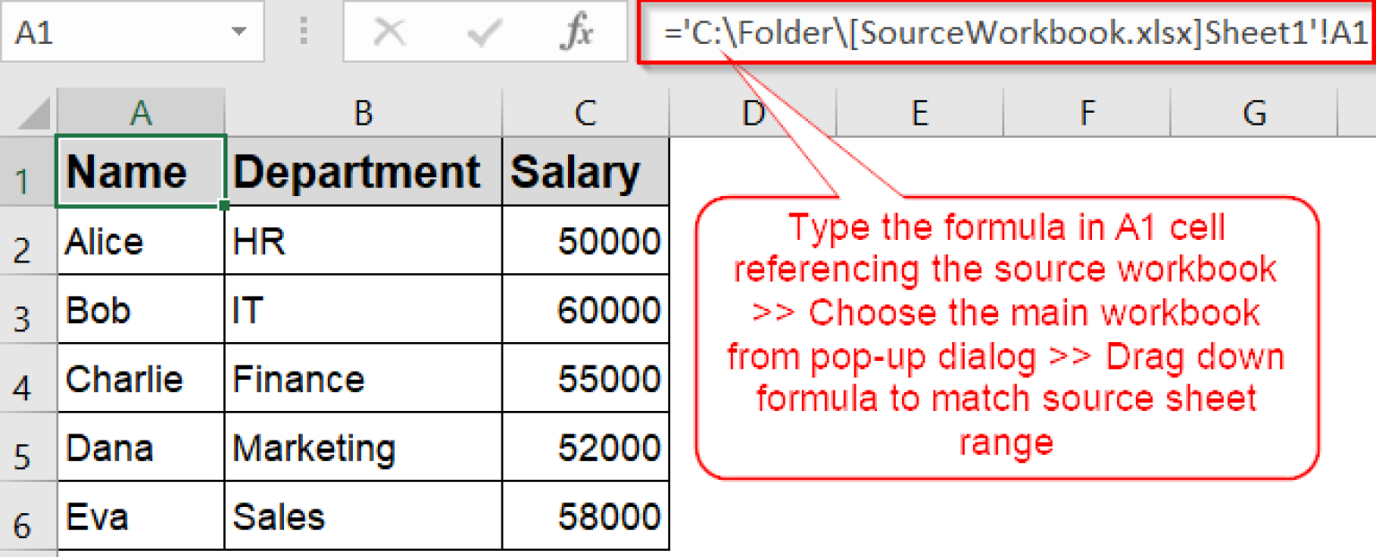 How To Reference Another Excel Workbook Without Opening Excel Insider