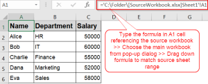 How to Reference Another Excel Workbook Without Opening - Excel Insider