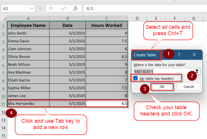 How To Make Excel Table Automatically Add New Row Excel Insider