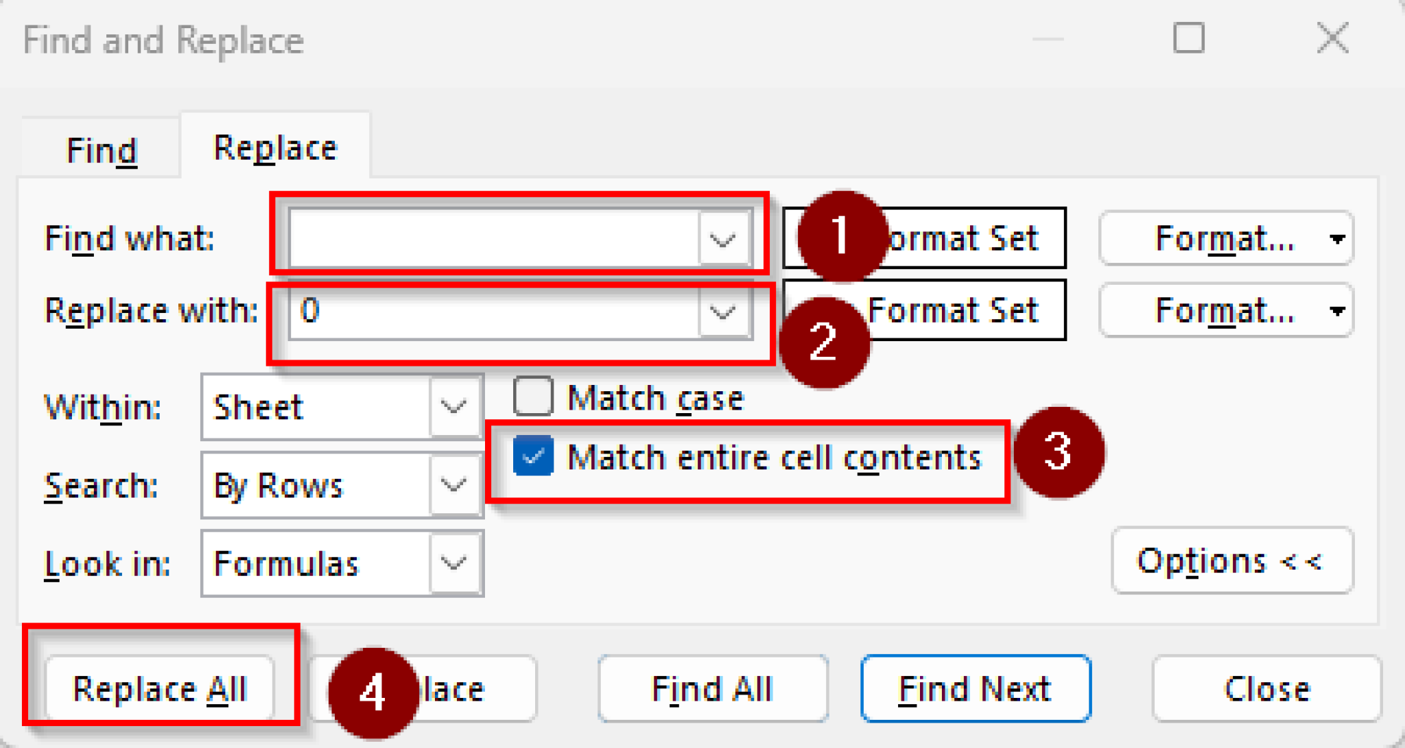 How To Find And Replace Blank Cells In Excel 6 Easy Ways Excel Insider