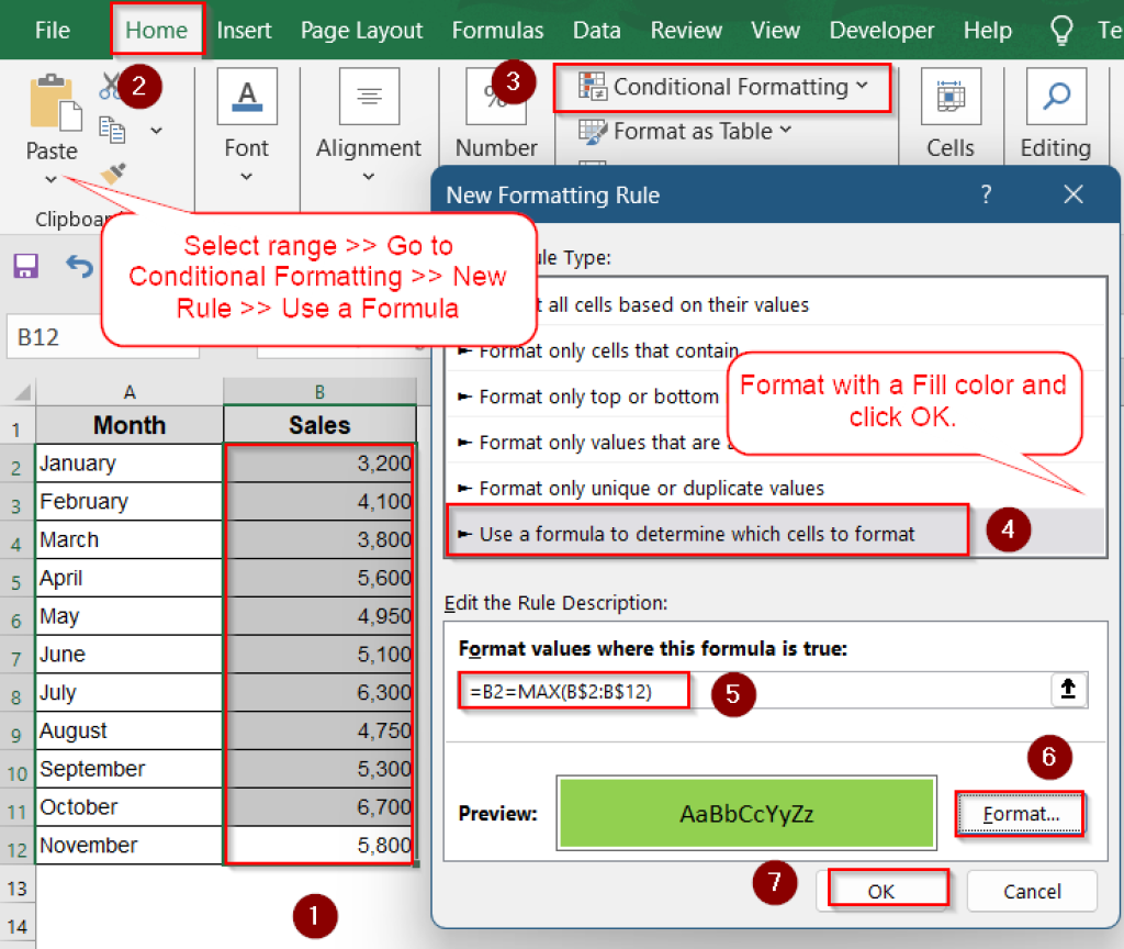 How to Highlight Highest Value in Excel (5 Suitable Ways) - Excel Insider