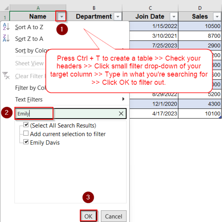 How To Create A Searchable Database In Excel 4 Easy Ways Excel Insider