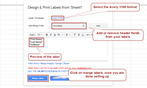 How to Print Labels from Google Sheets (3 Quick Methods) - Excel Insider