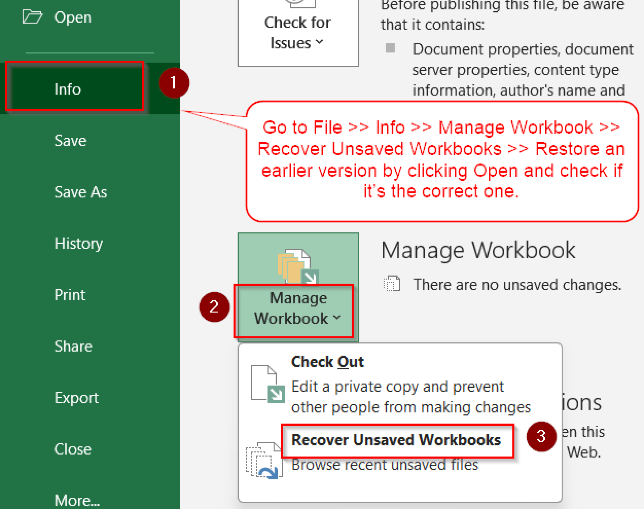 How To Recover Overwritten Excel File With No Previous Version Excel Insider