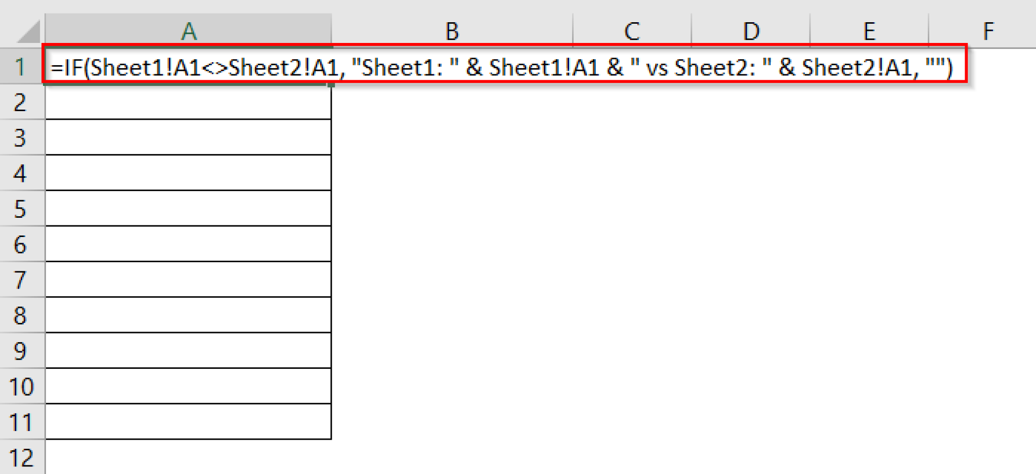 How to Compare Two Excel Sheets and Highlight Differences - Excel Insider