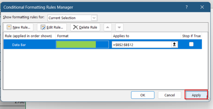 How to Add Data Bars in Excel (with Customizations) - Excel Insider