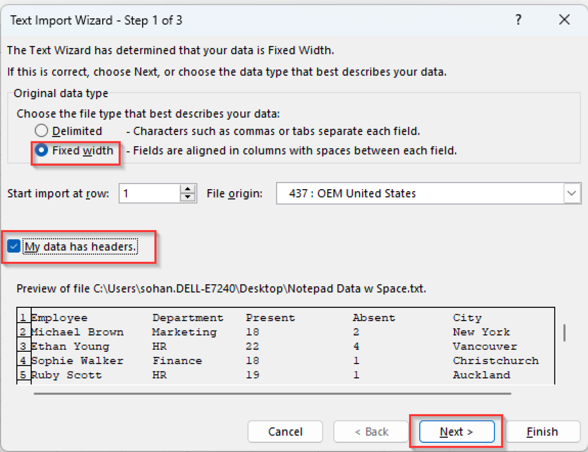 How to Convert Notepad to Excel with Columns - Excel Insider