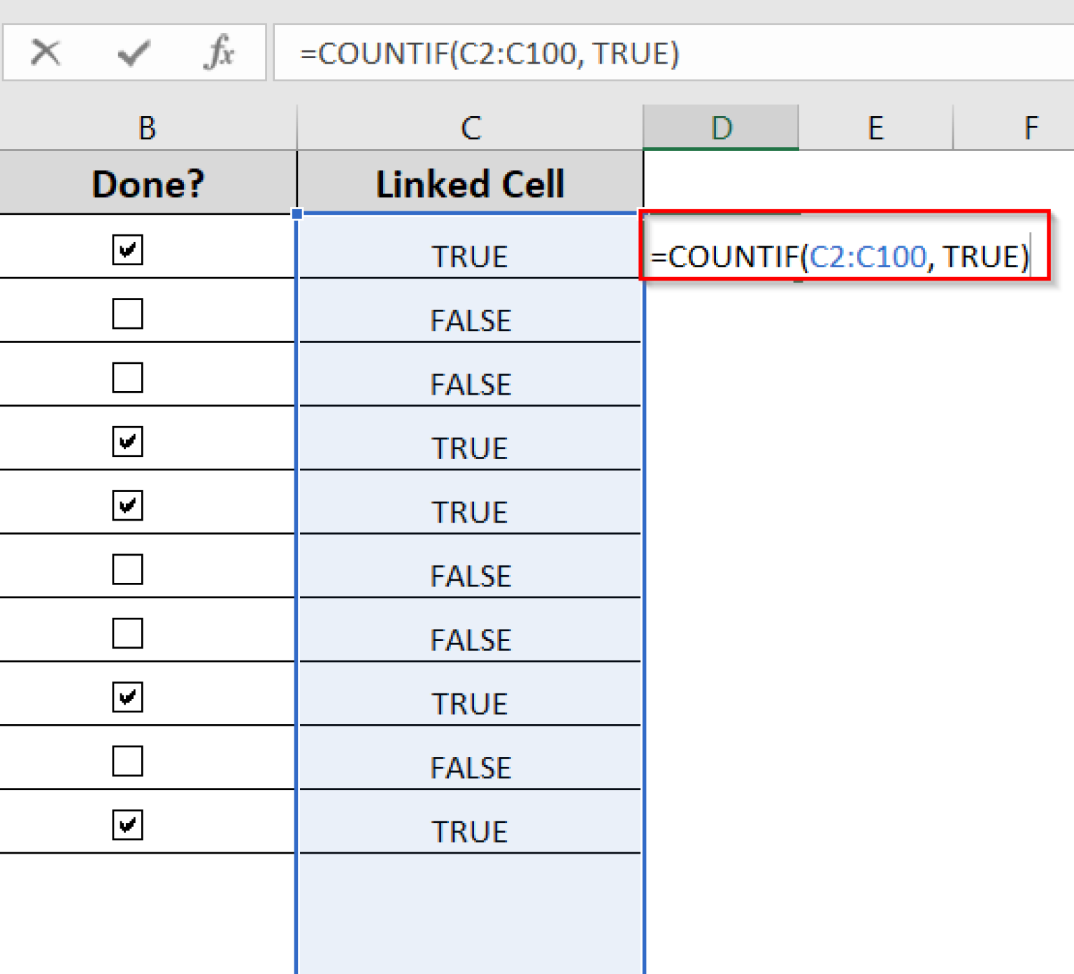 How To Count Checkboxes In Excel 3 Simple And Easy Tricks Excel Insider