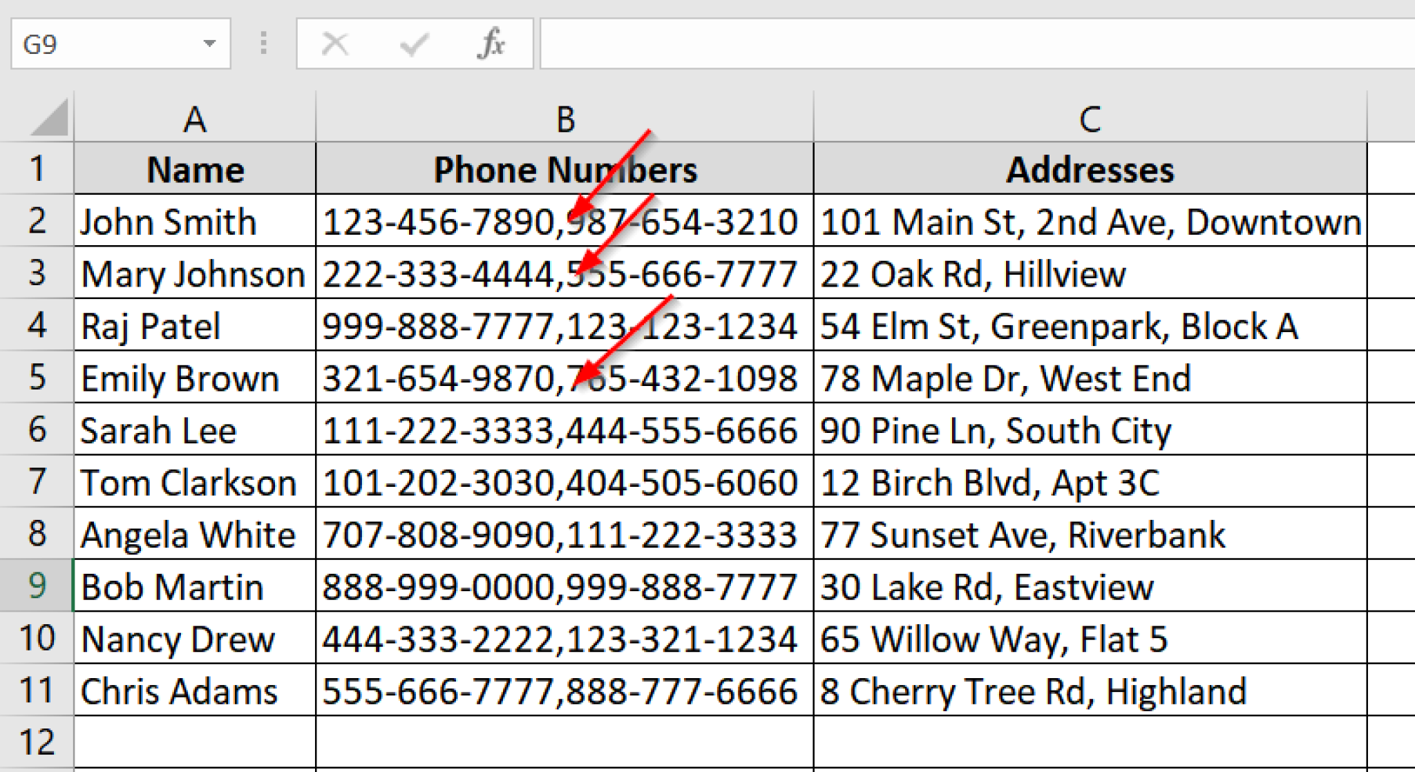 How to Make Excel Go to Next Line Automatically - Excel Insider