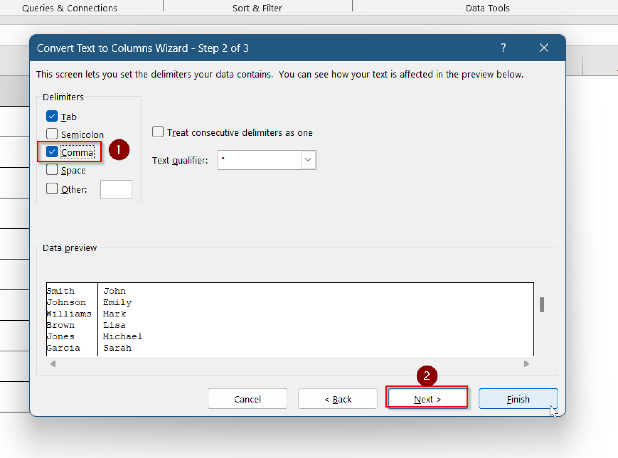 How to Reverse Names in Excel (3 Quick Methods) - Excel Insider