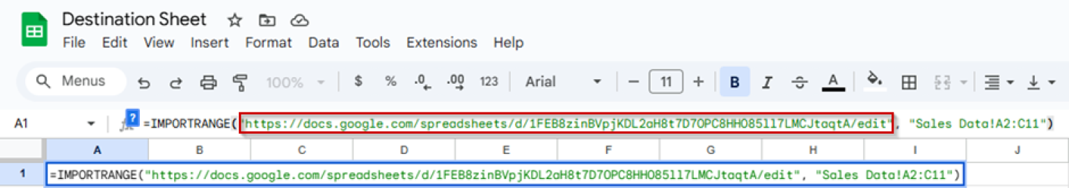 How to Fix IMPORTRANGE Internal Error in Google Sheets - Excel Insider