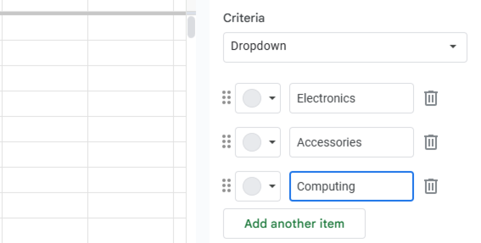 How to Use VLOOKUP with a Drop-Down List in Google Sheets - Excel Insider