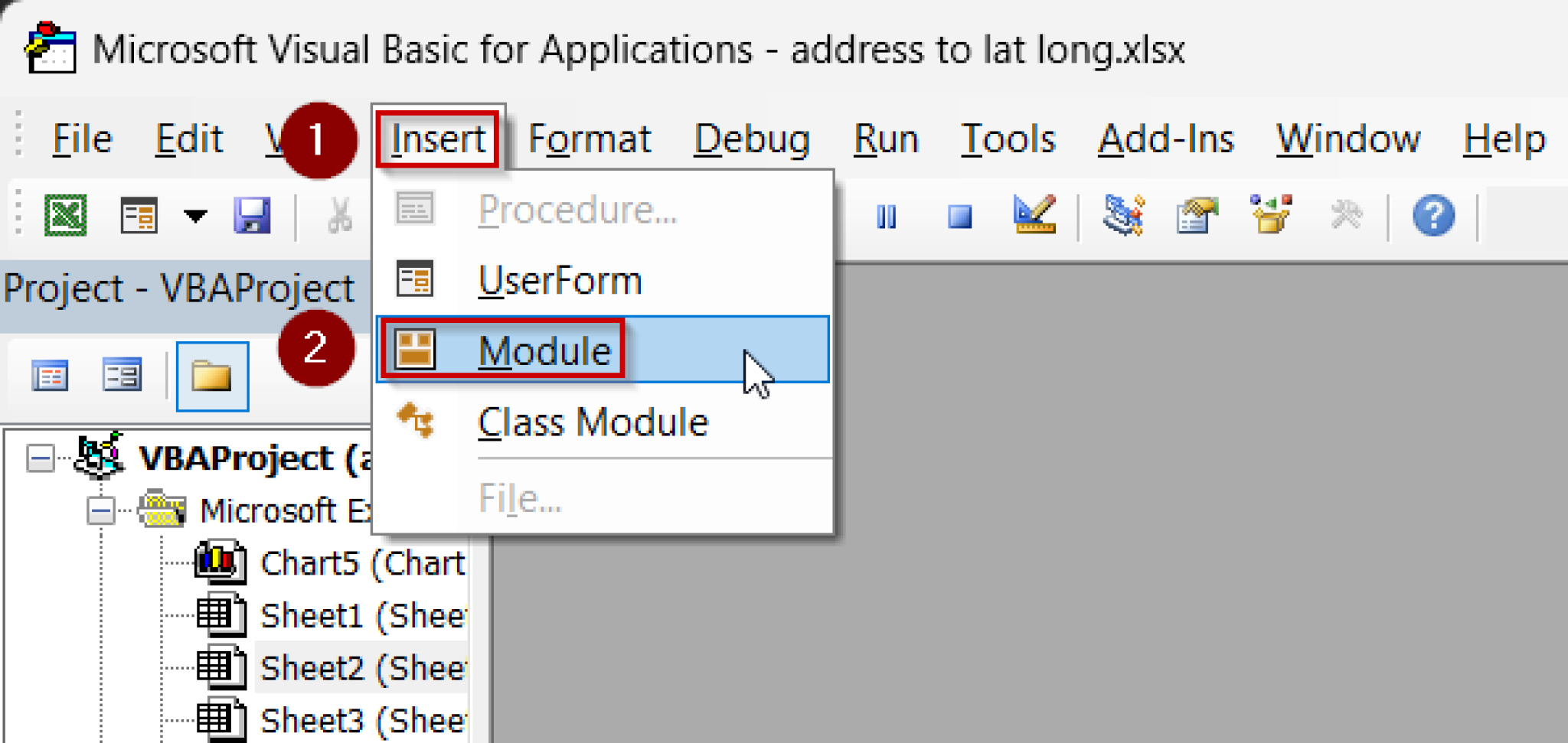 How to Convert Address to Lat Long in Excel (2 Quick Ways) - Excel Insider