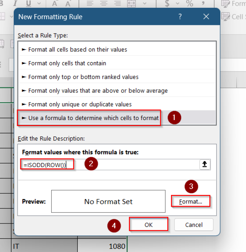 How to Alternate Row Colors in Excel Without Table - Excel Insider