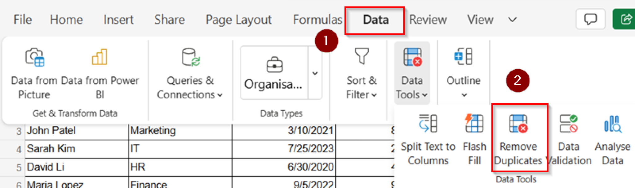 How To Create A Searchable Database In Excel 4 Easy Ways Excel Insider