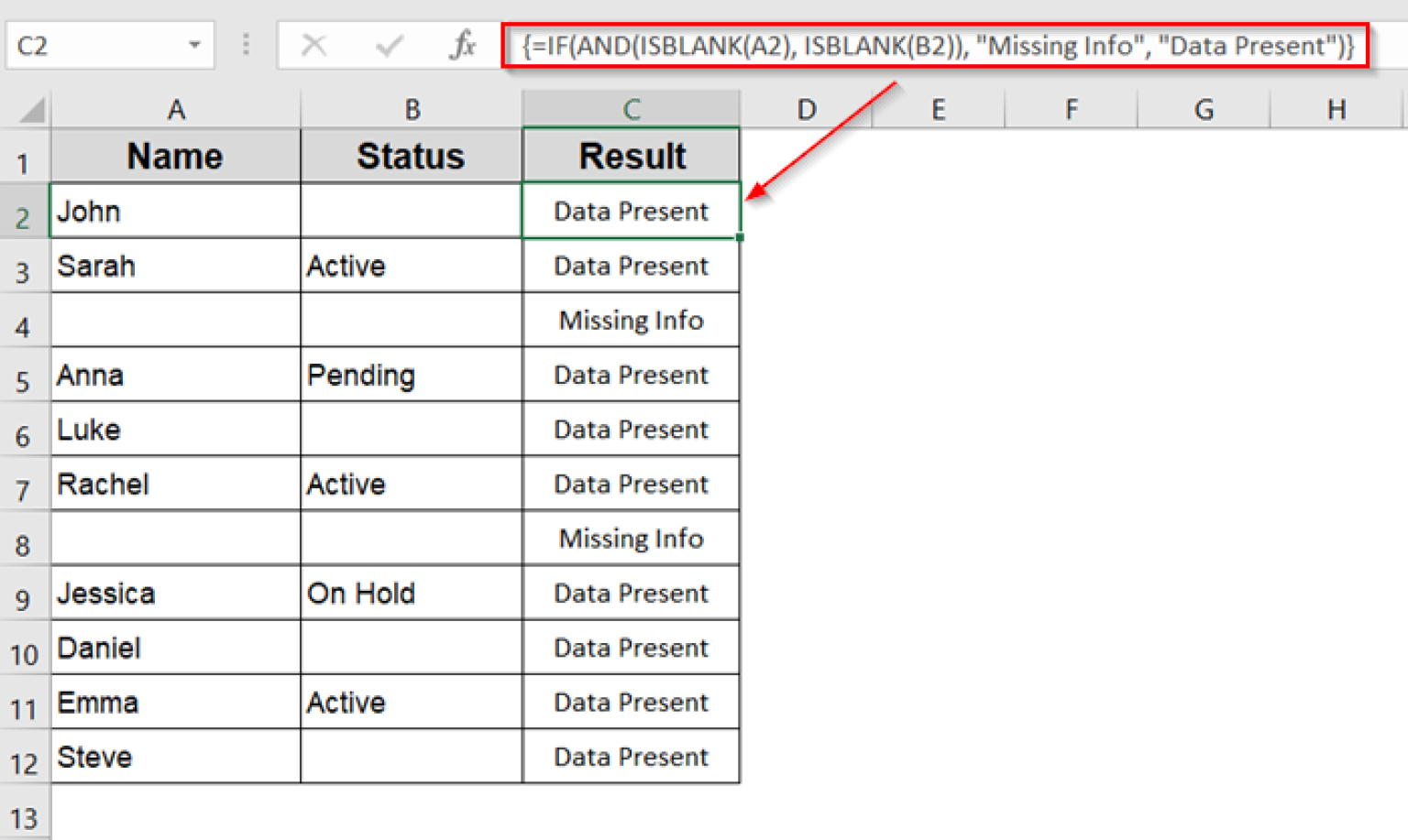 How to Return a Value If a Cell Is Blank in Excel (6 Cases) - Excel Insider