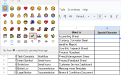 How to Insert Special Characters in Google Sheets - Excel Insider