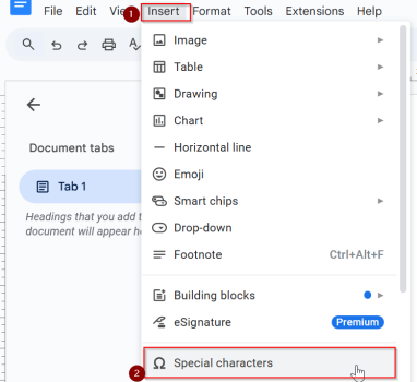 How to Insert Special Characters in Google Sheets - Excel Insider