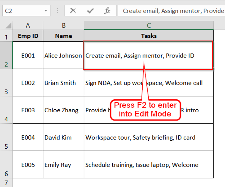 How to Insert Multiple Bullet Points in an Excel Cell - Excel Insider