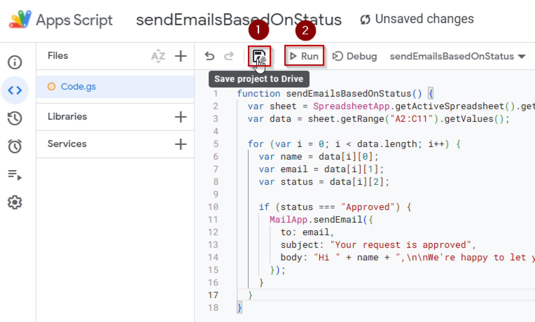 How to Send Emails Based on Cell Values in Google Sheets - Excel Insider