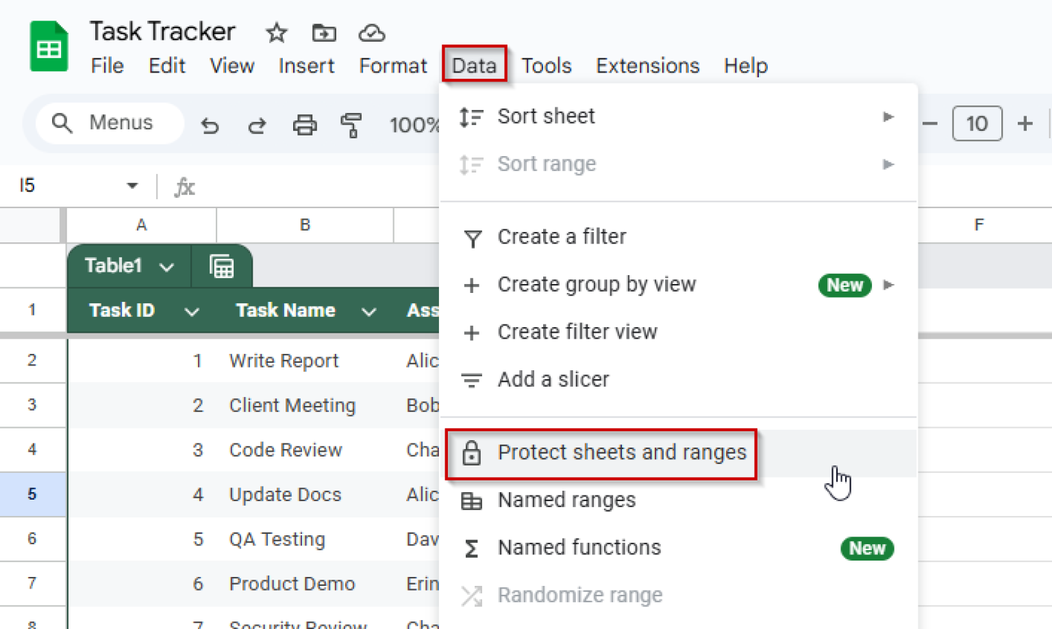 [Fixed] Protect Range Not Showing in Google Sheets - Excel Insider