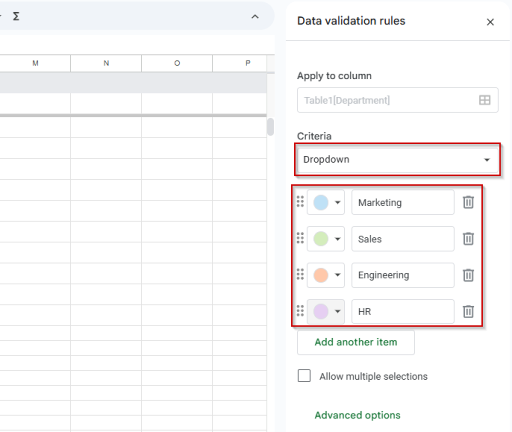 Update Cell Values Based on Drop-Down Selection in Google Sheets - Excel Insider