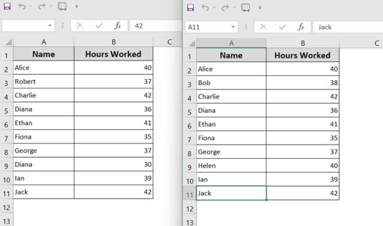 How To Compare Two Excel Sheets And Highlight Differences Excel Insider