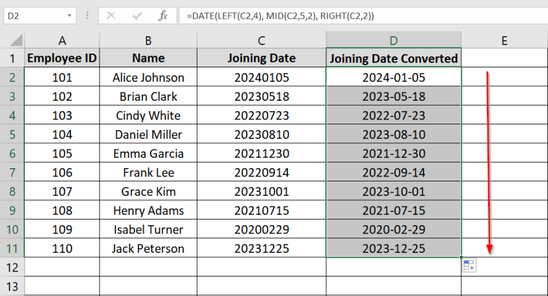 How to Convert Number to Date YYYYMMDD in Excel - Excel Insider