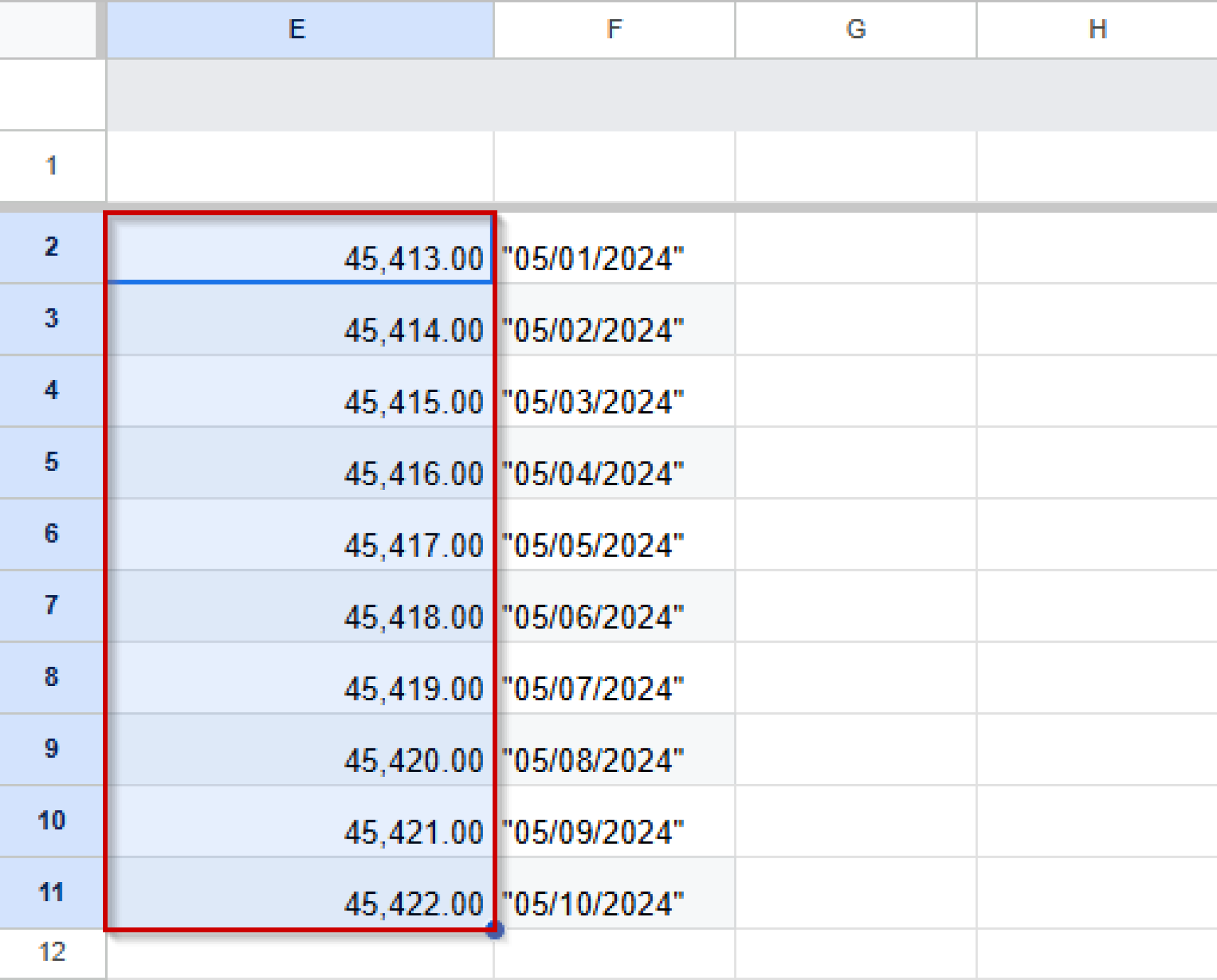 [Fixed] Date Format Not Working in Google Sheets - Excel Insider
