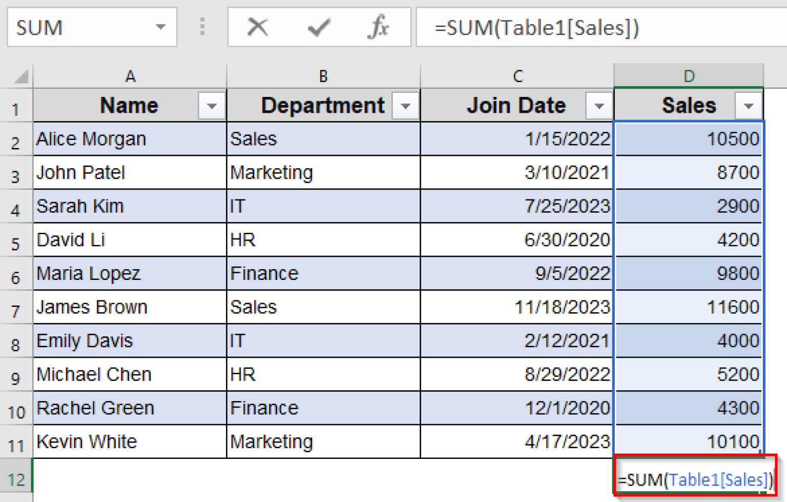 How to Create a Database in Excel That Updates Automatically - Excel ...