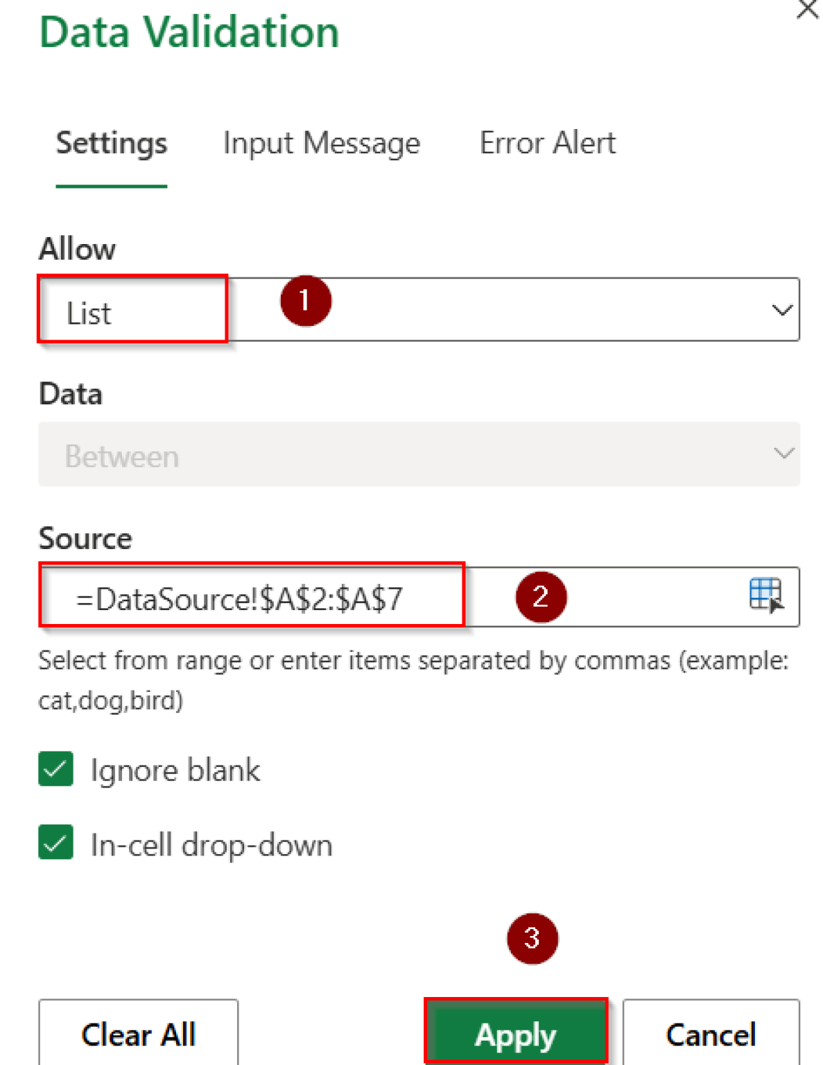 How to Create a Drop-Down List from Another Sheet in Excel - Excel Insider