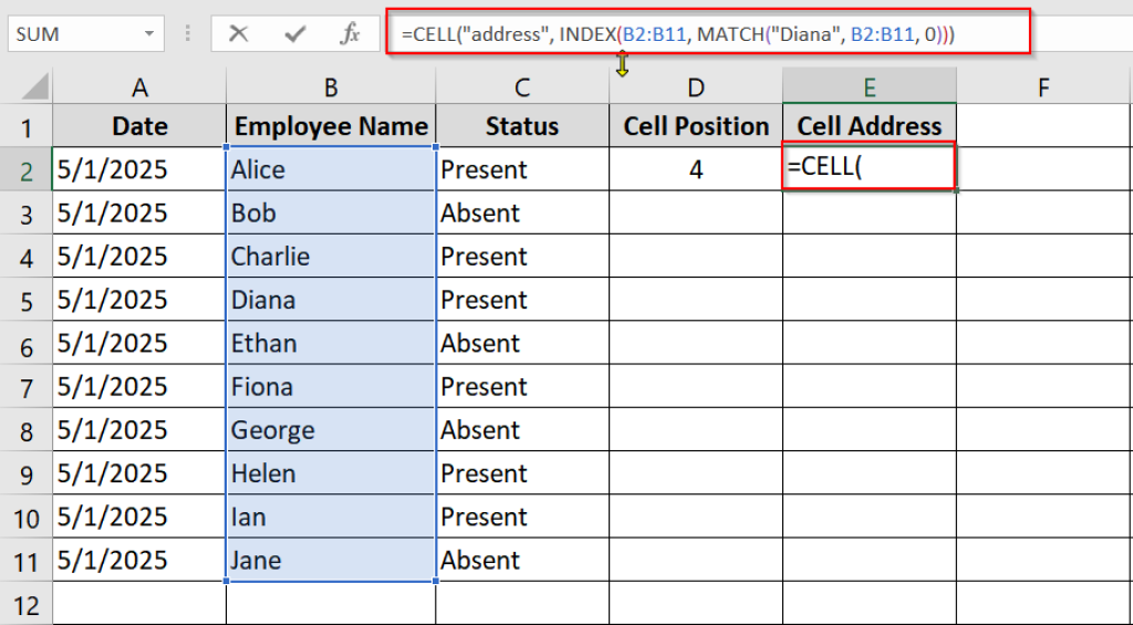 How To Find Text in Range and Return Cell Reference in Excel - Excel Insider
