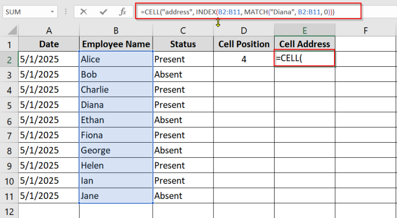 How To Find Text in Range and Return Cell Reference in Excel - Excel Insider