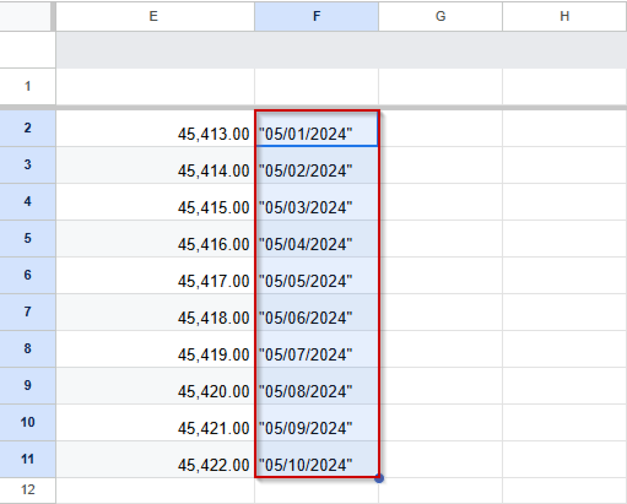 [Fixed] Date Format Not Working in Google Sheets - Excel Insider