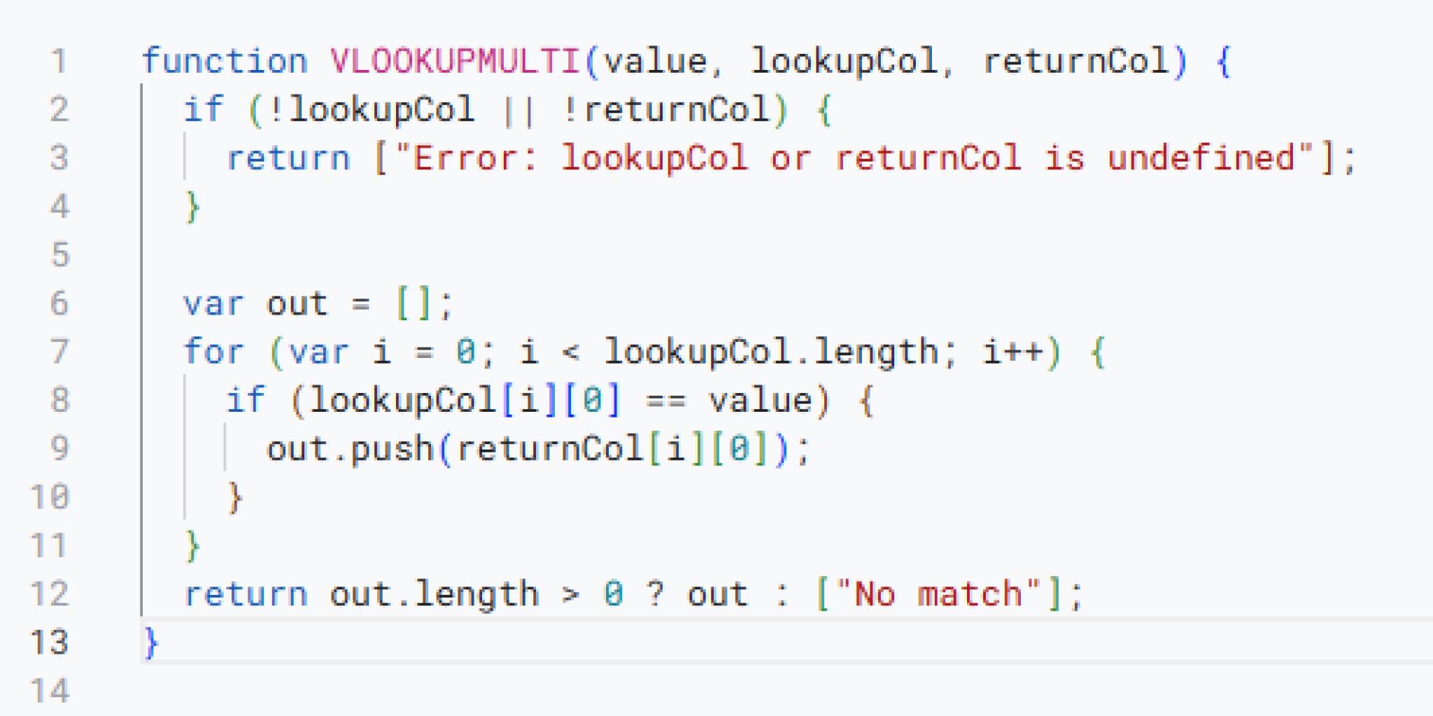 How to Use VLOOKUP to Return Multiple Values in Google Sheets - Excel Insider