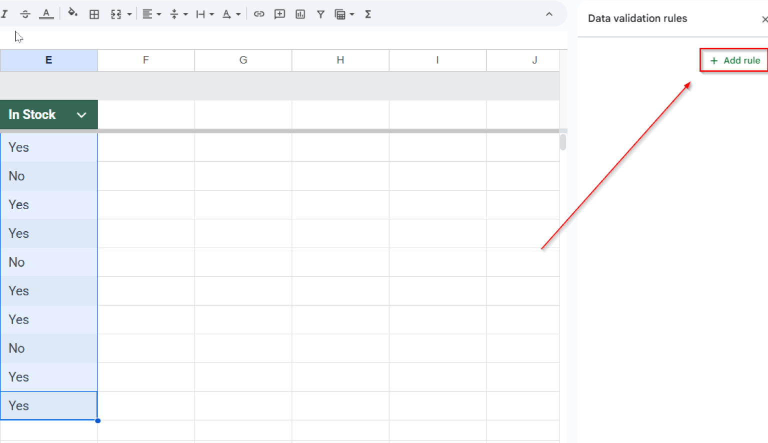 How to Create a Drop-Down List in Google Sheets - Excel Insider