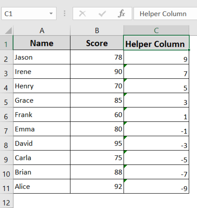 How to Flip Data Vertically in Excel (4 Quick Tricks) - Excel Insider