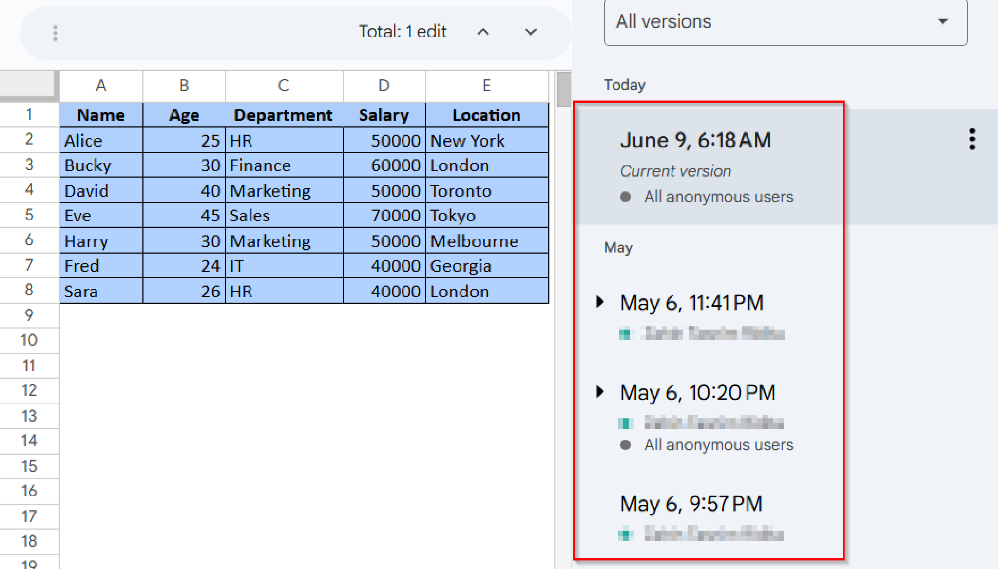 How to Delete Version History in Google Sheets (2 Easy Ways) - Excel Insider