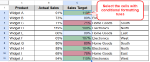 How to Copy Conditional Formatting in Google Sheets - Excel Insider