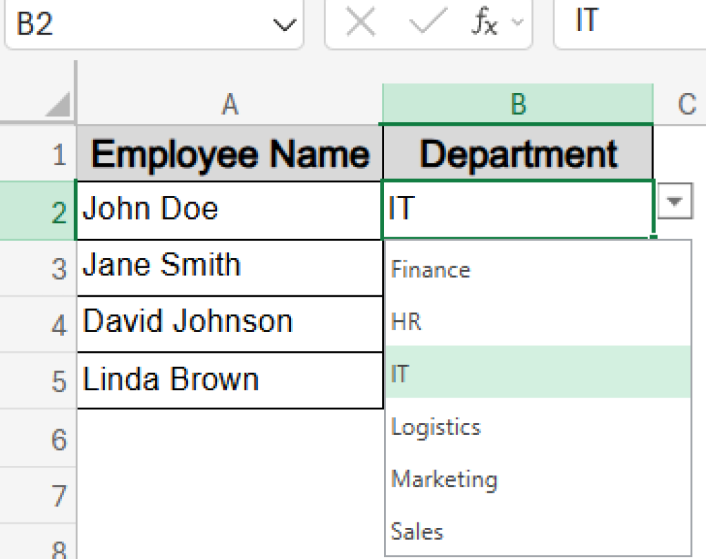 How to Create a Drop-Down List from Another Sheet in Excel - Excel Insider