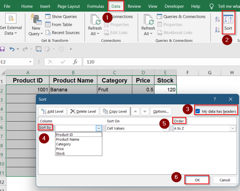 How to Sort by Column in Excel But Keep Rows Together - Excel Insider
