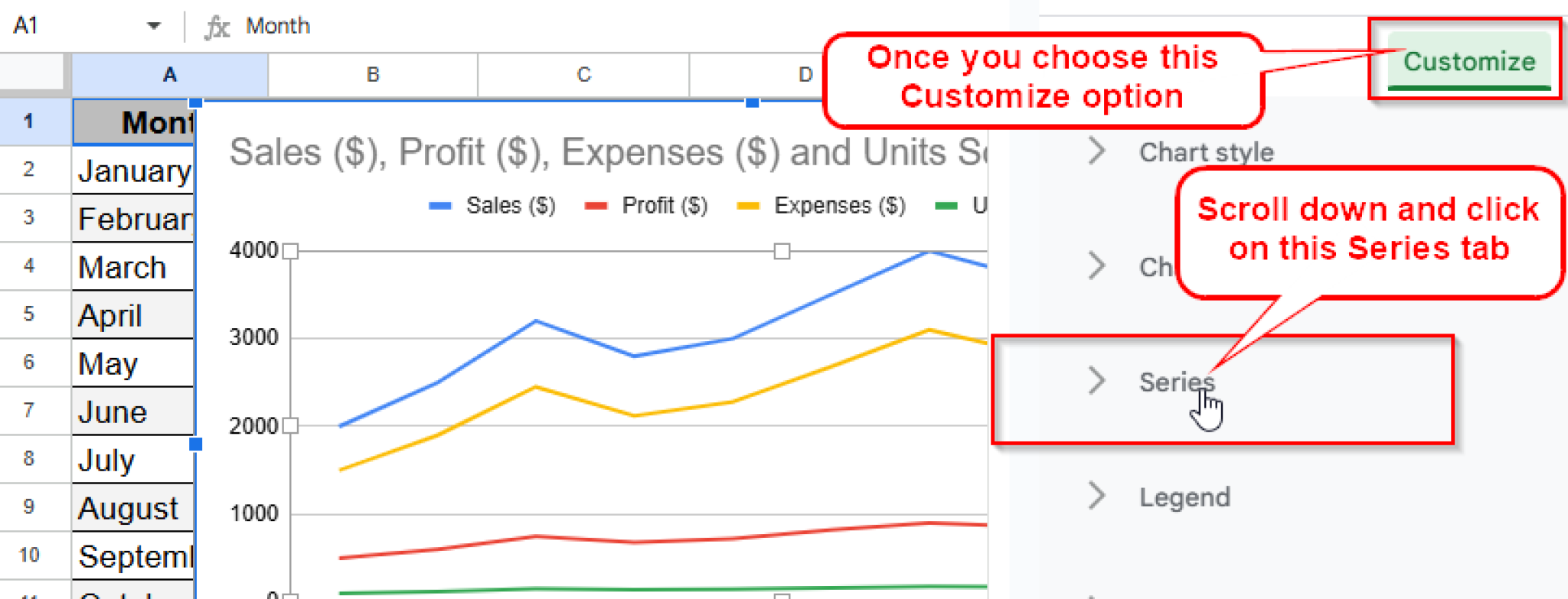 How to Add Data Labels in Google Sheets (with Easy Steps) - Excel Insider