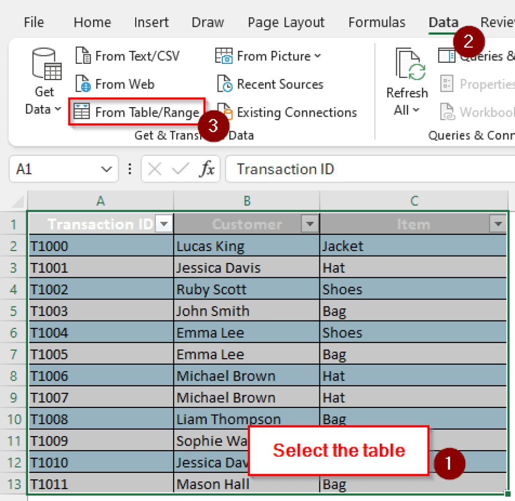 How To Create A Pivot Table From Multiple Excel Tables Excel Insider