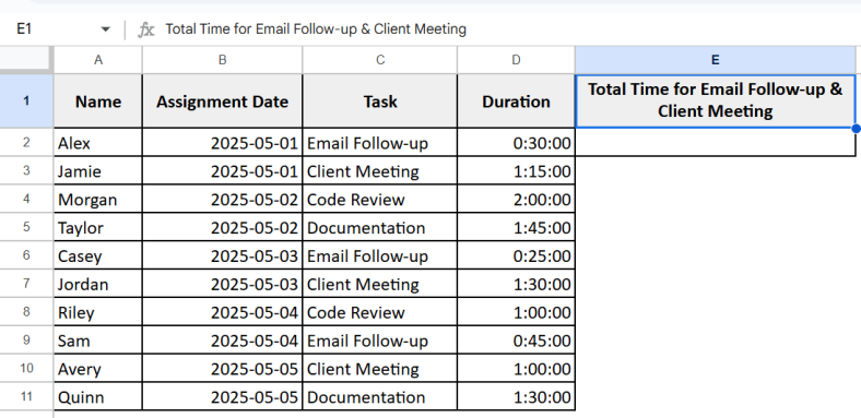 How to Add or Sum Time in Google Sheets (3 Simple Tricks) - Excel Insider