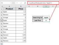 How to Find Last Occurrence of a Value in a Column in Excel - Excel Insider